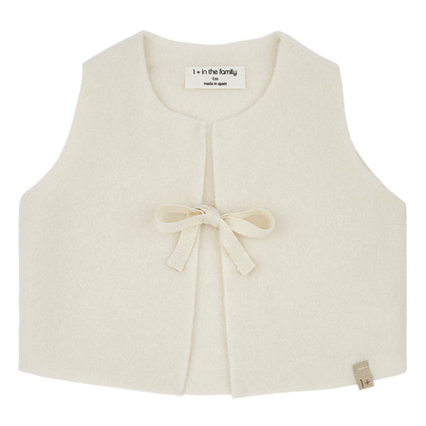 1+ In The Family Baby Marinette Vest Ecru Cream - Advice from a Caterpillar