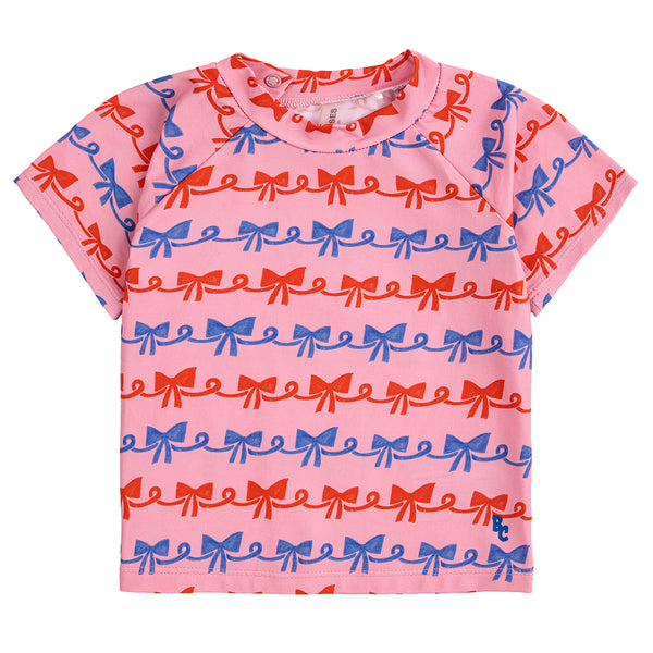 Bobo Choses Baby Ribbon Bow All Over Swim Shirt Pink - Advice from a ...