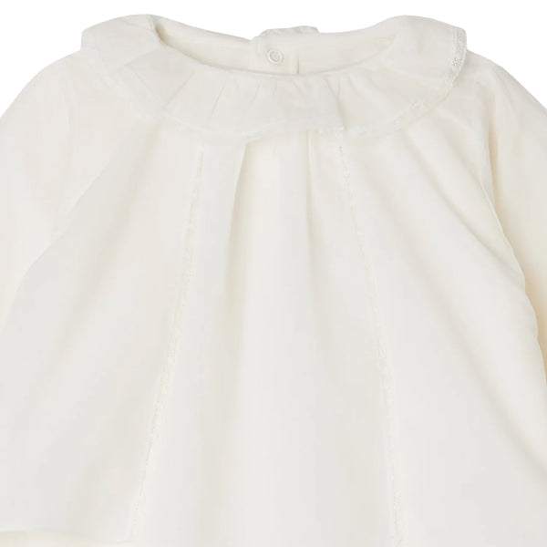 Bonpoint Baby Breeze Pyjamas Milk White - Advice from a Caterpillar