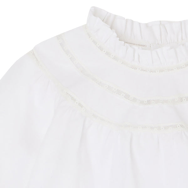 Bonpoint Baby Jelexi Blouse Milk White - Advice from a Caterpillar