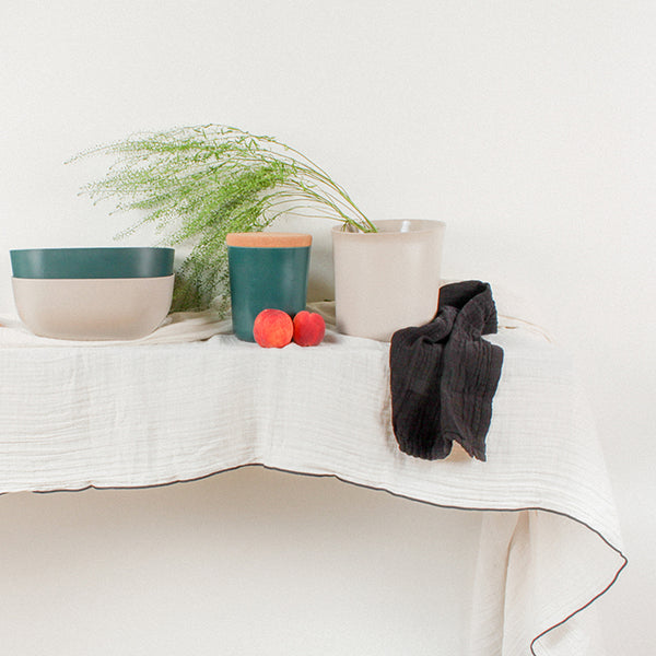 Autumn Paris Nappe Muslin Tablecloth Milk White - Advice from a Caterpillar