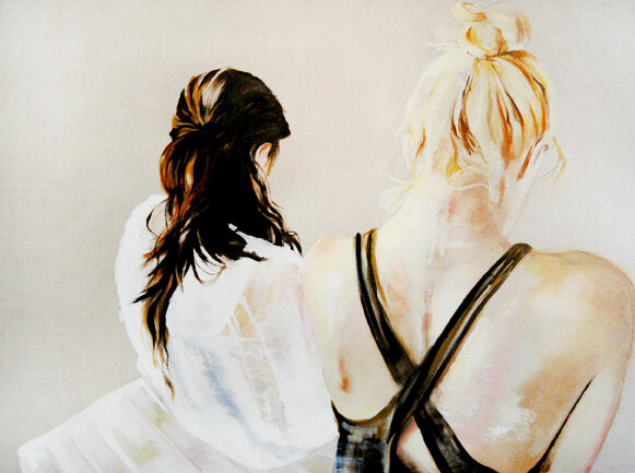 Elizabeth Dyer - Oil on Linen Commissioned Painting - Advice from a ...